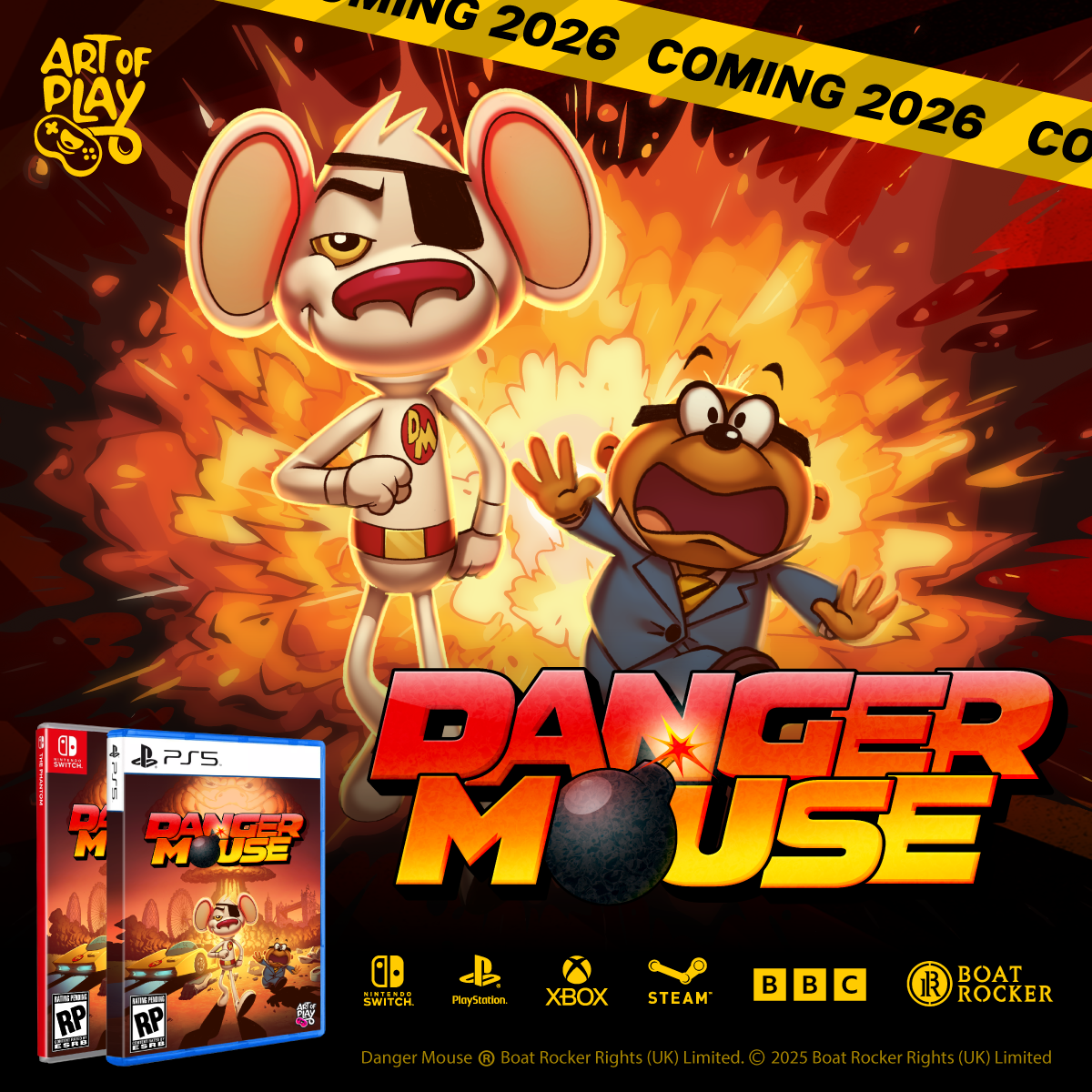 Danger Mouse | The Official Game for Nintendo Switch, Playstation, XBOX ...